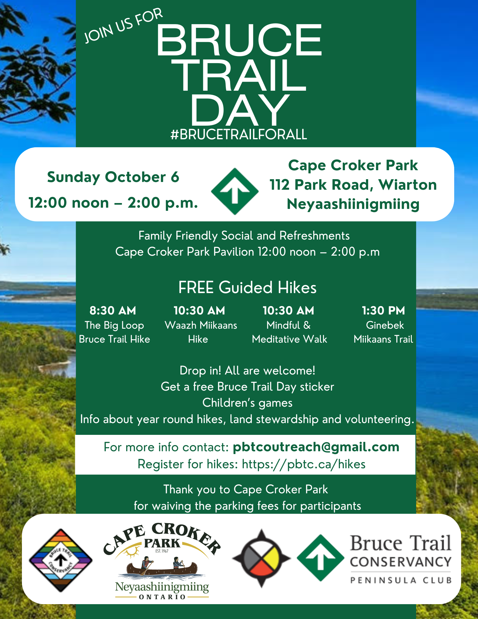 Bruce Trail Day - Peninsula Bruce Trail Club